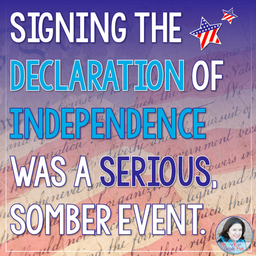 Teach the Declaration of Independence the Fun Way! - Thrive in Grade Five