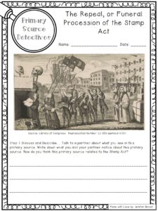Teaching the American Revolution - Thrive in Grade Five