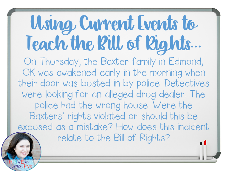 Making the Bill of Rights Applicable to Students' Lives - Thrive in ...