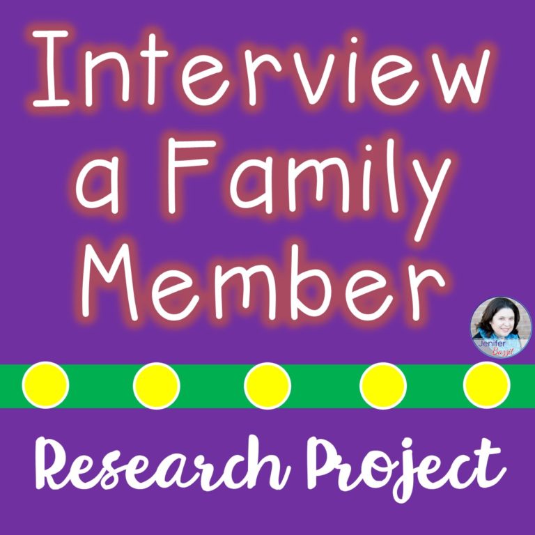 How to Assign a Family Interview Project - Thrive in Grade Five
