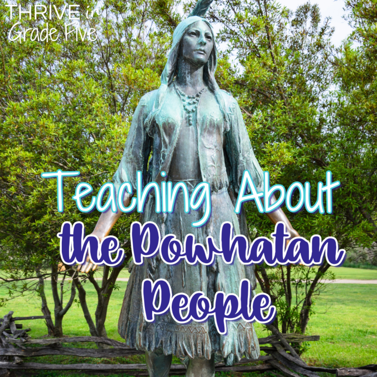 How to Teach About Jamestown Settlement - Thrive in Grade Five