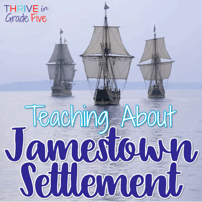 How to Teach About Jamestown Settlement - Thrive in Grade Five
