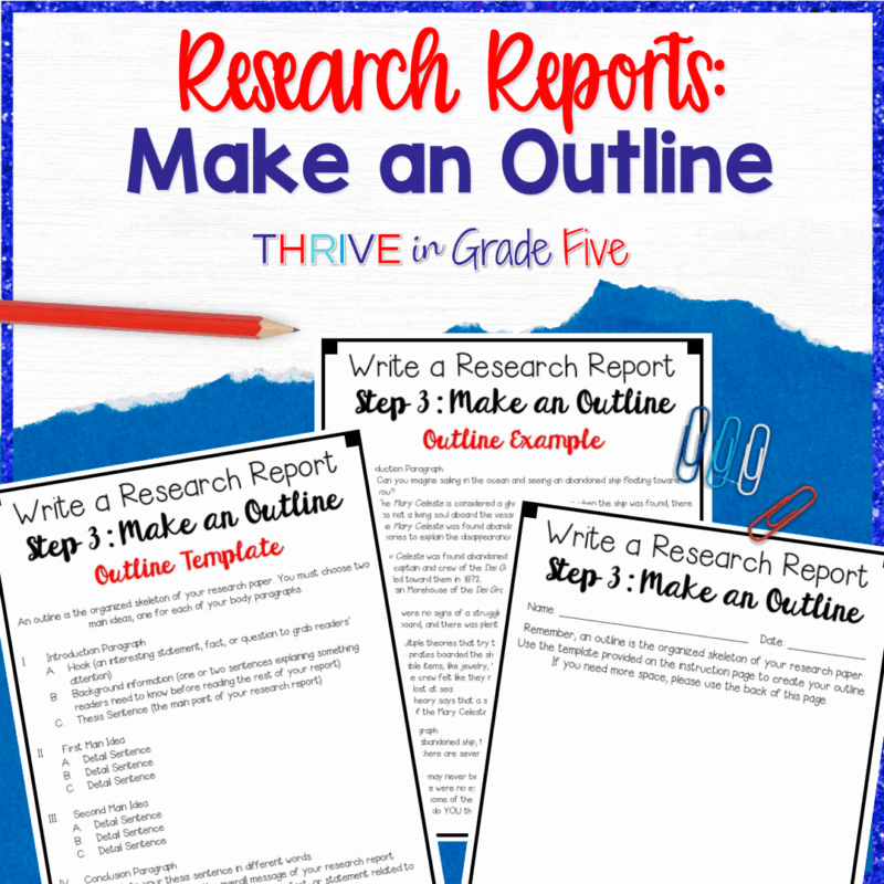 The Step-By-Step Guide to Teaching Research Reports - Thrive in Grade Five