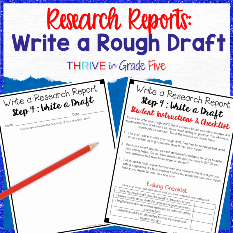 The Step-By-Step Guide to Teaching Research Reports - Thrive in Grade Five