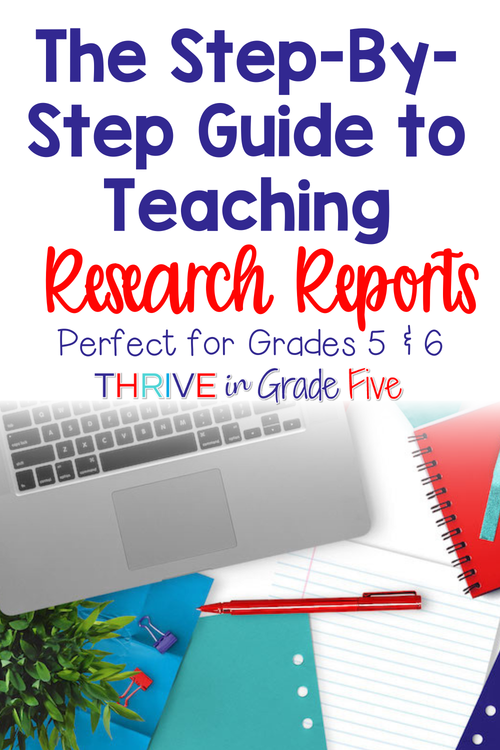 The Step-By-Step Guide to Teaching Research Reports - Thrive in Grade Five