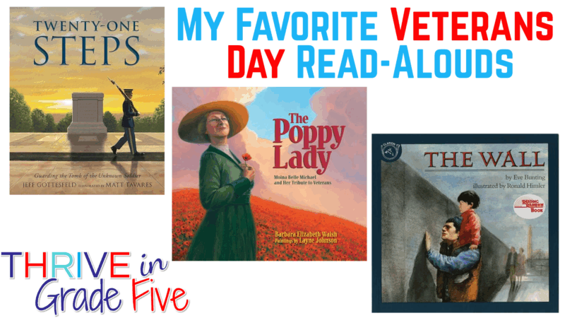 Upper Elementary Ideas and Activities for Veterans Day - Thrive in ...