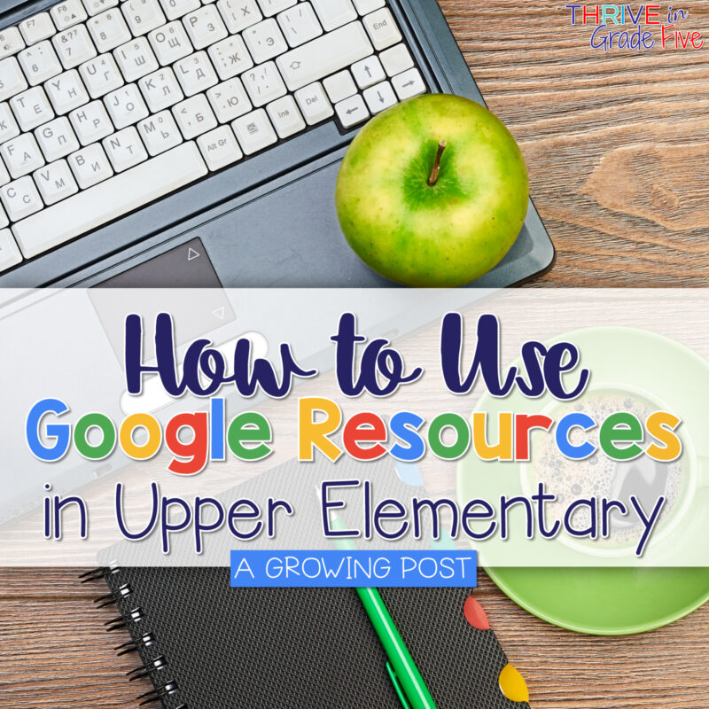 How to Use Google Resources in Upper Elementary - A Growing Post ...