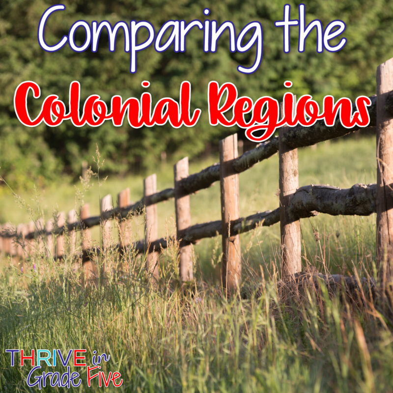 Teaching About the 13 Colonies - Thrive in Grade Five