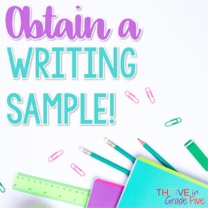 How I Teach 5th Grade Writing - Thrive in Grade Five