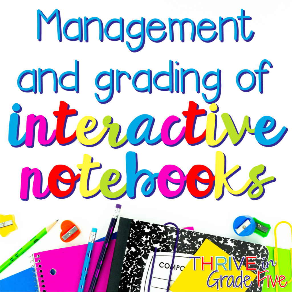 Interactive Notebooks - How to Get Started - Thrive in Grade Five