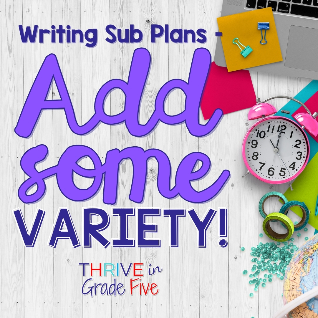 How to Prepare Substitute Teacher Plans and Activities - Thrive in ...
