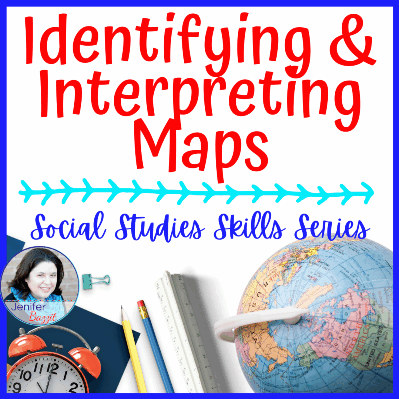 How to Teach Types of Maps - Upper Elementary - Thrive in Grade Five
