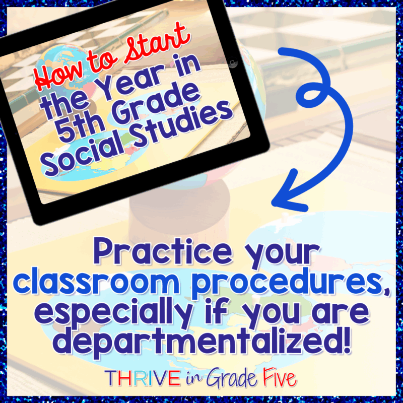 How to Start the Year in 5th Grade Social Studies - Thrive in Grade Five